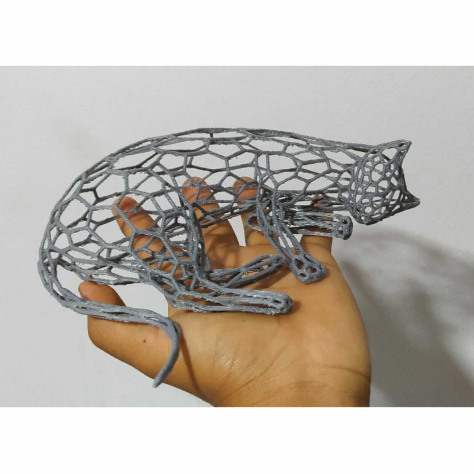STL file cat voronoi - Lying - Sleeping・3D print model to download・Cults STL file cat voronoi - Lying - Sleeping・3D print model to download・Cults