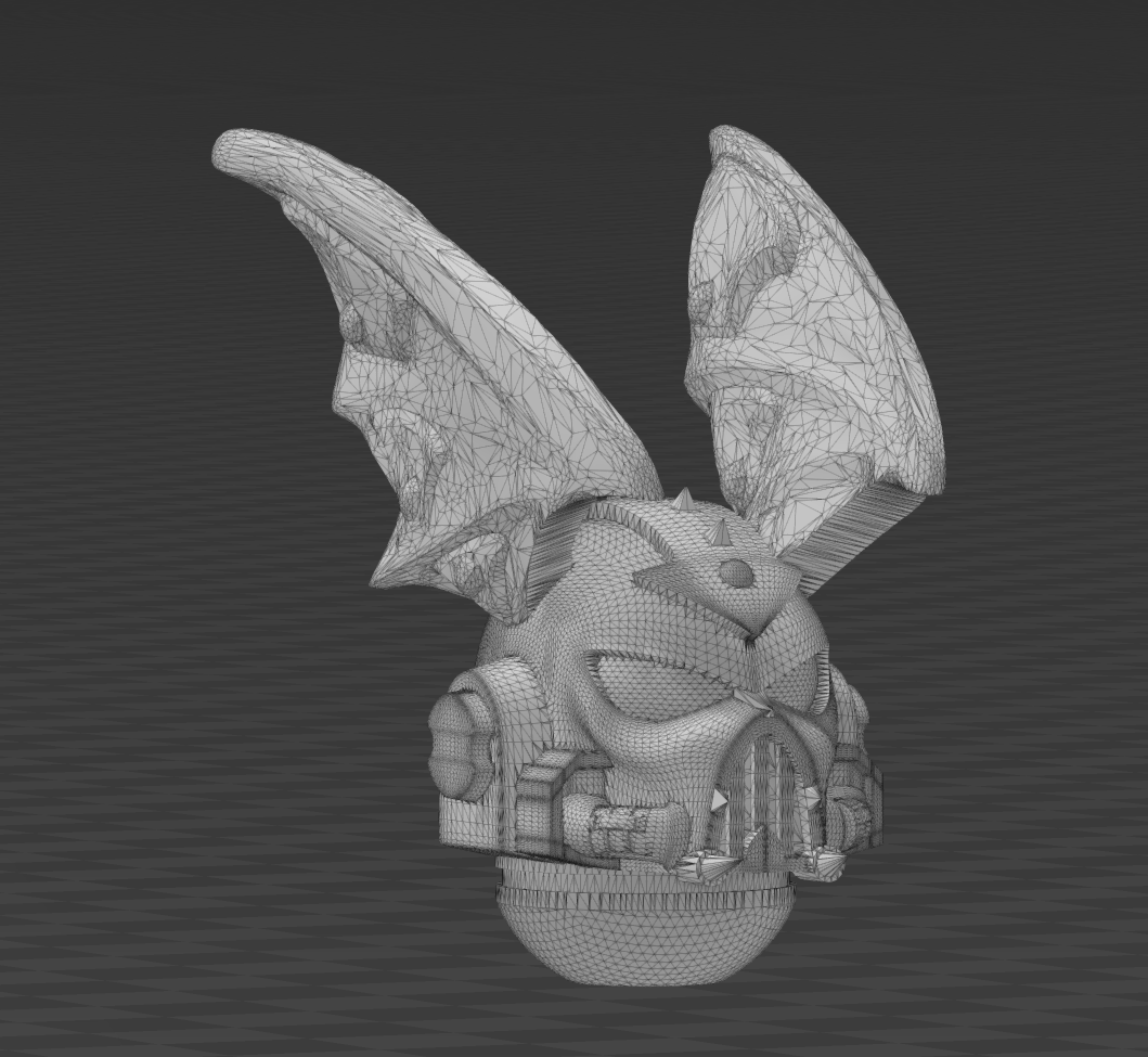 Free 3D file Night bats heads and extras・3D print object to download・Cults