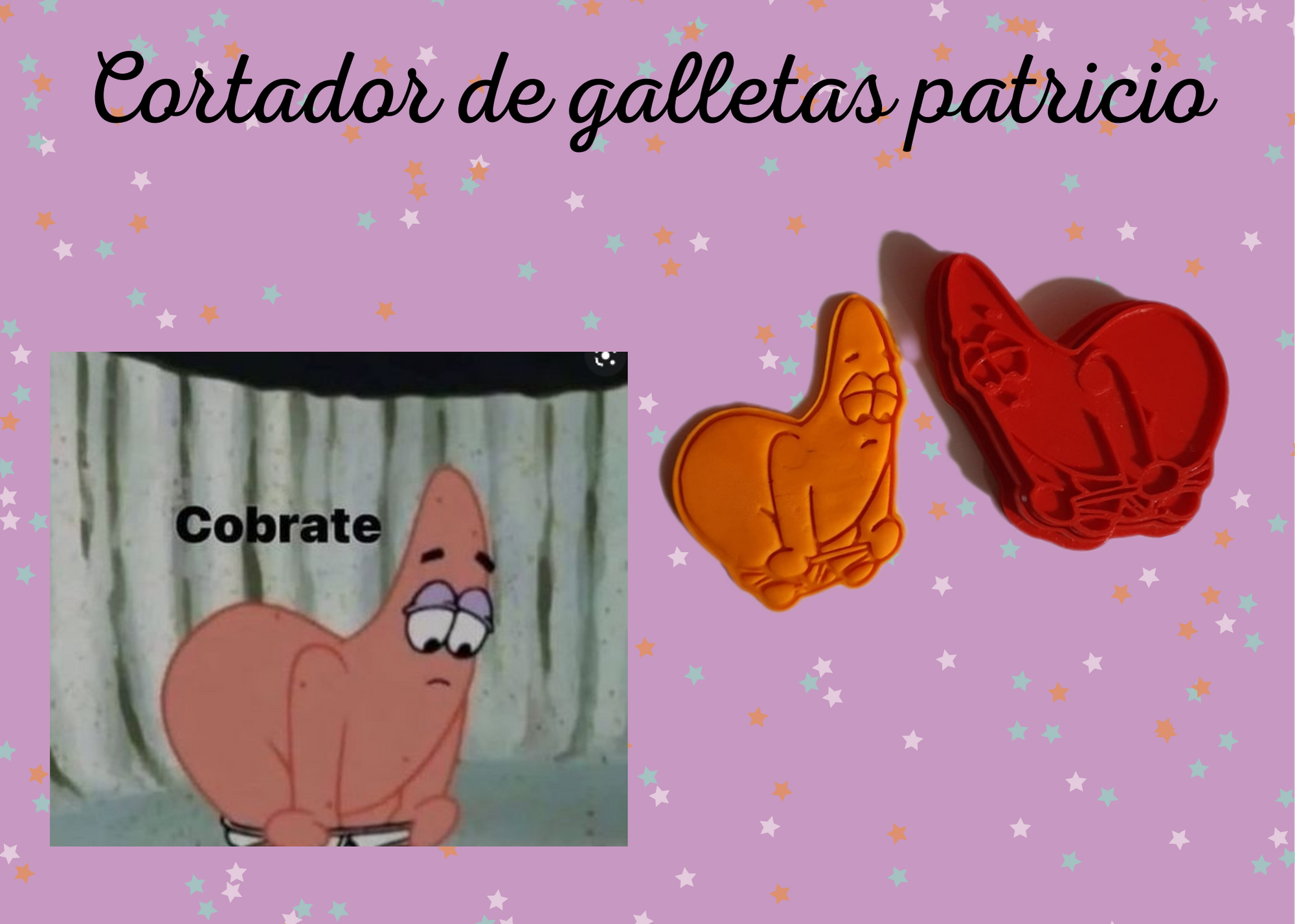 STL file PATRICIO COBRATE Cookie Cutter・3D printing template to ...