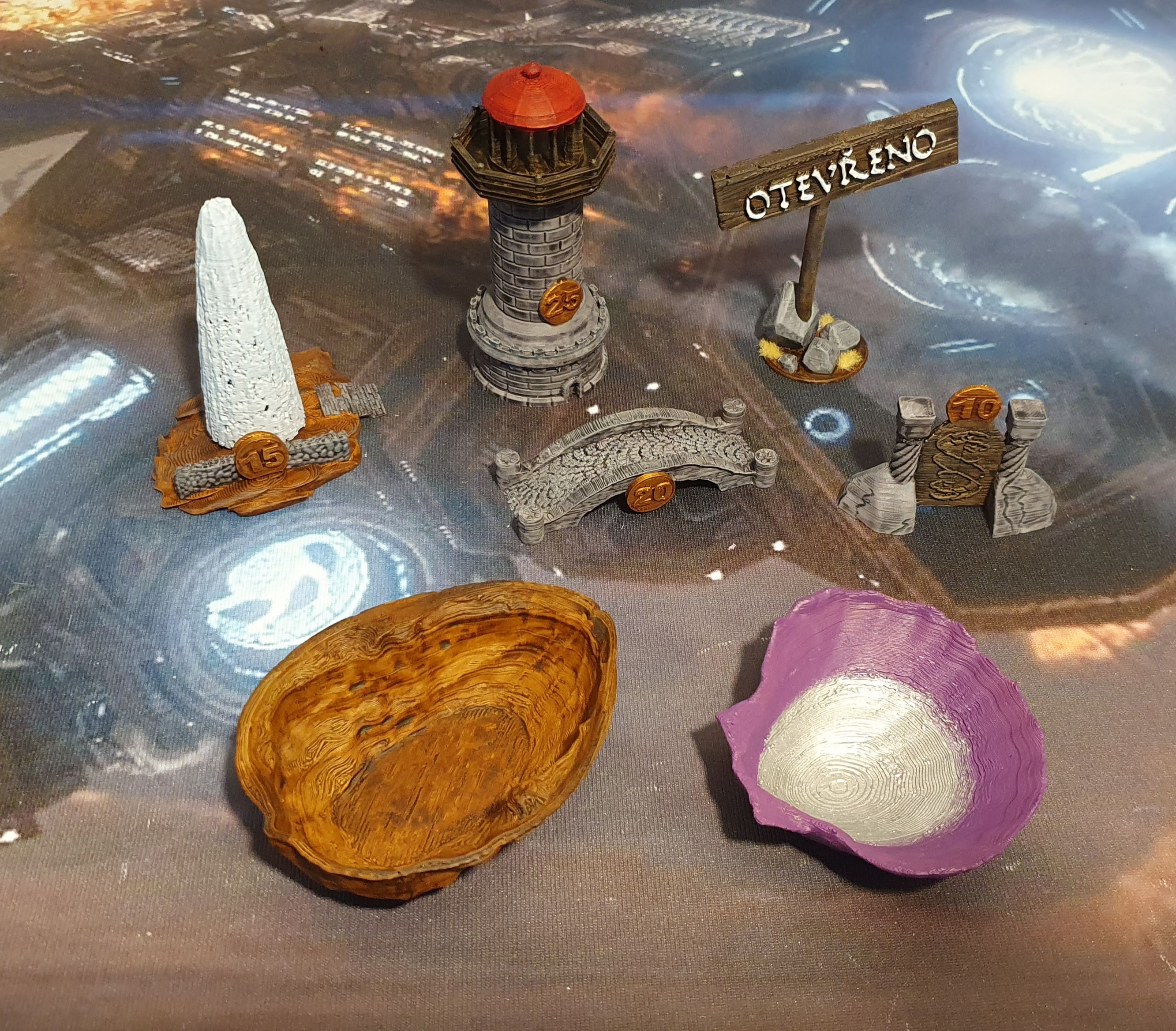 STL file Everdell wonders ♟・Design to download and 3D print・Cults