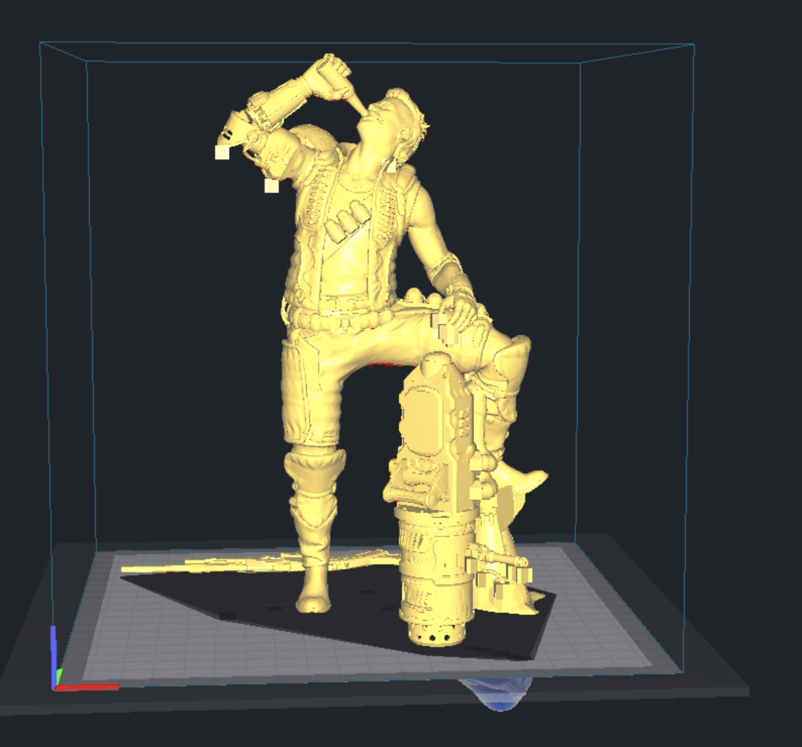 STL file Fuse | Apex Legends Model・3D print design to download・Cults