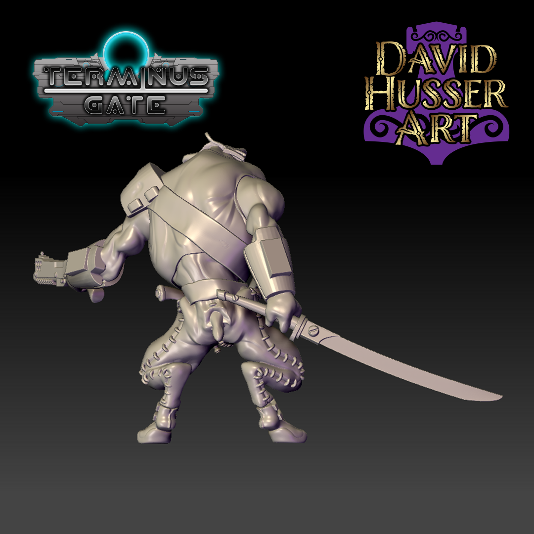 STL file Canine Mutant Grunt・Model to download and 3D print・Cults