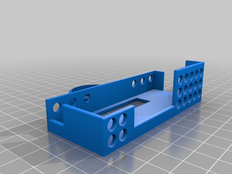 Archivo STL gratuito Soporte de monitor RPI4・Design para impresora 3D ...