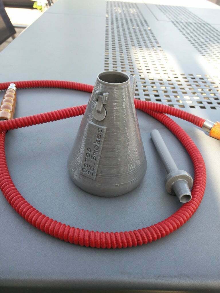 Free STL file Daves 3d Smoker (Shisha / Hookah)・3D printing model to ...