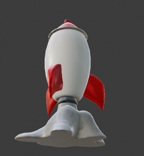 STL file Space Rocket Keychain 🛰・3D printing template to download・Cults