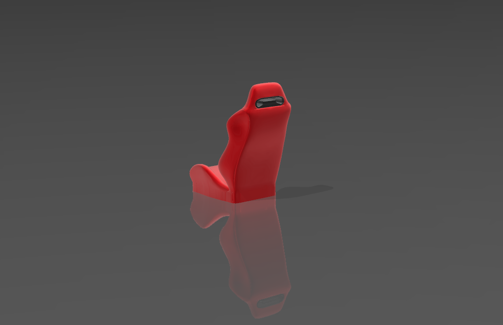 STL file 1/24 Recaro R3 Semi Bucket Seat 🪣・3D print design to download ...