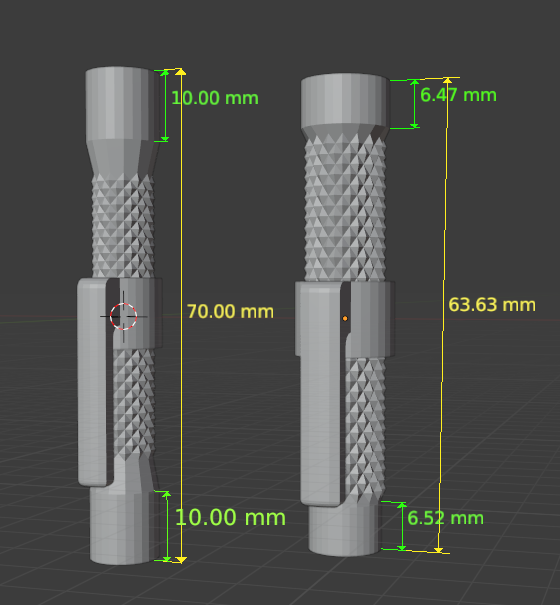 Free 3D file 1/4 in bit driver handle・3D print design to download・Cults