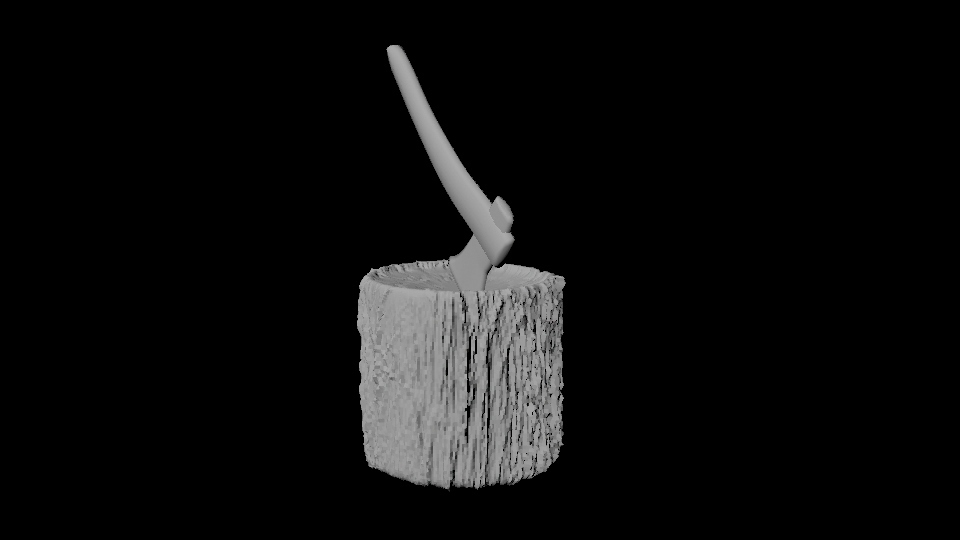 STL file Wood_Axe・3D printable model to download・Cults