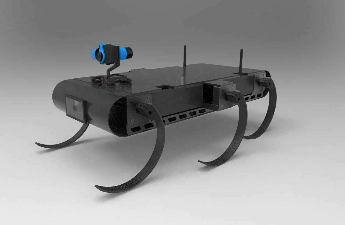 Free 3D file Rhex 🤖・3D print object to download・Cults