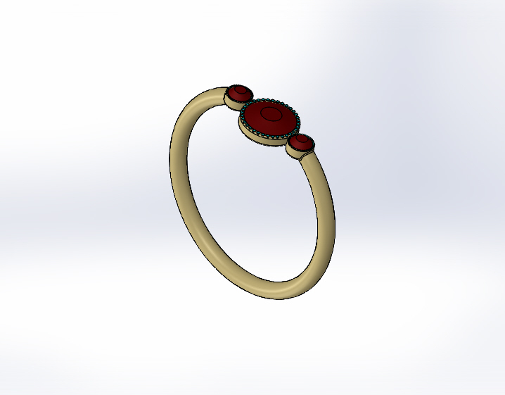 Free DXF file Female ring・3D printable object to download・Cults