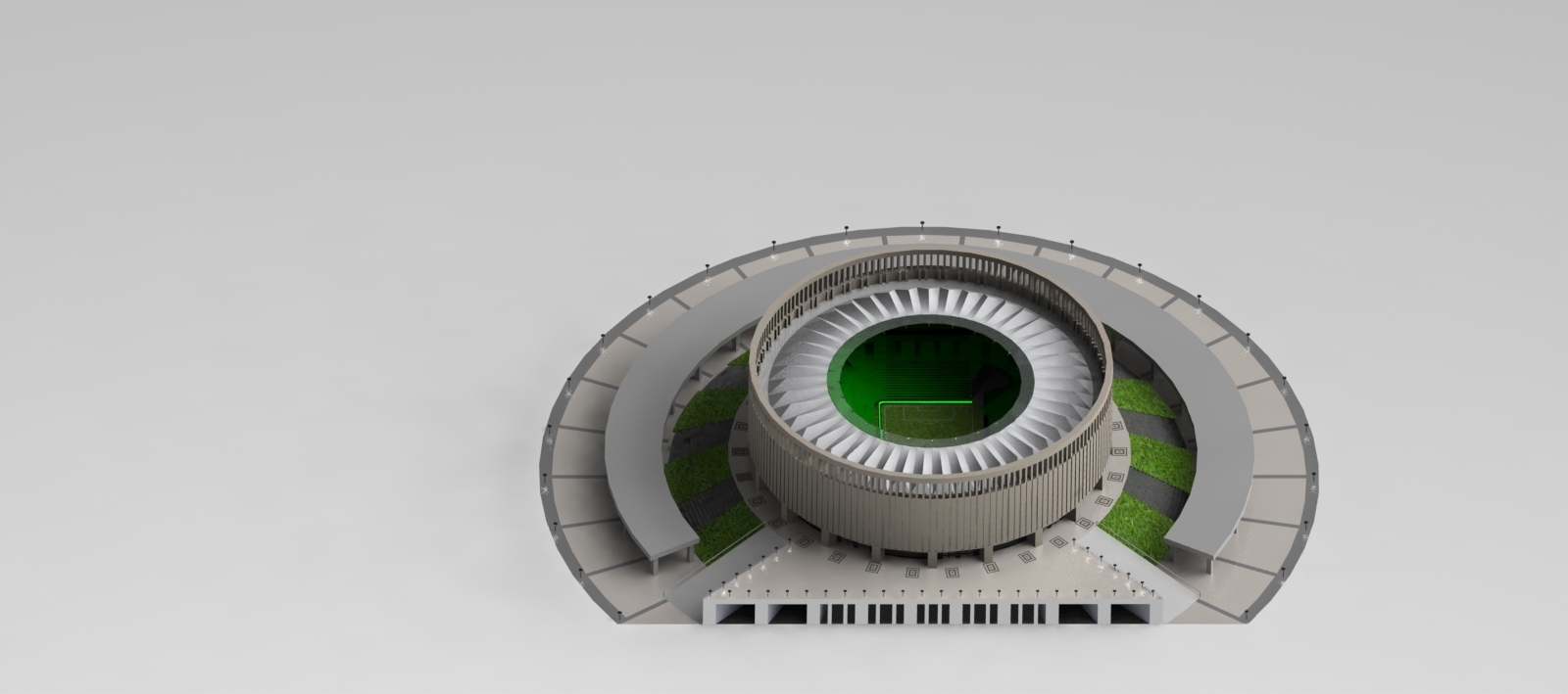 Free STL file STADIUM・Model to download and 3D print・Cults
