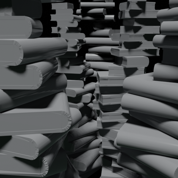 STL file Book Stack・3D printing idea to download・Cults