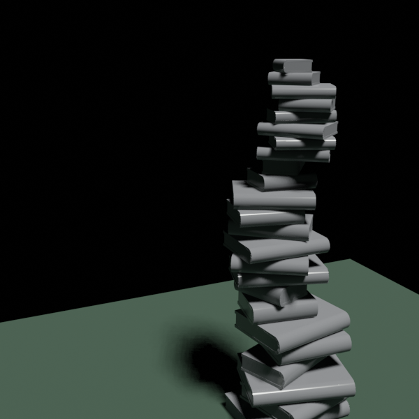 STL file Book Stack・3D printing idea to download・Cults