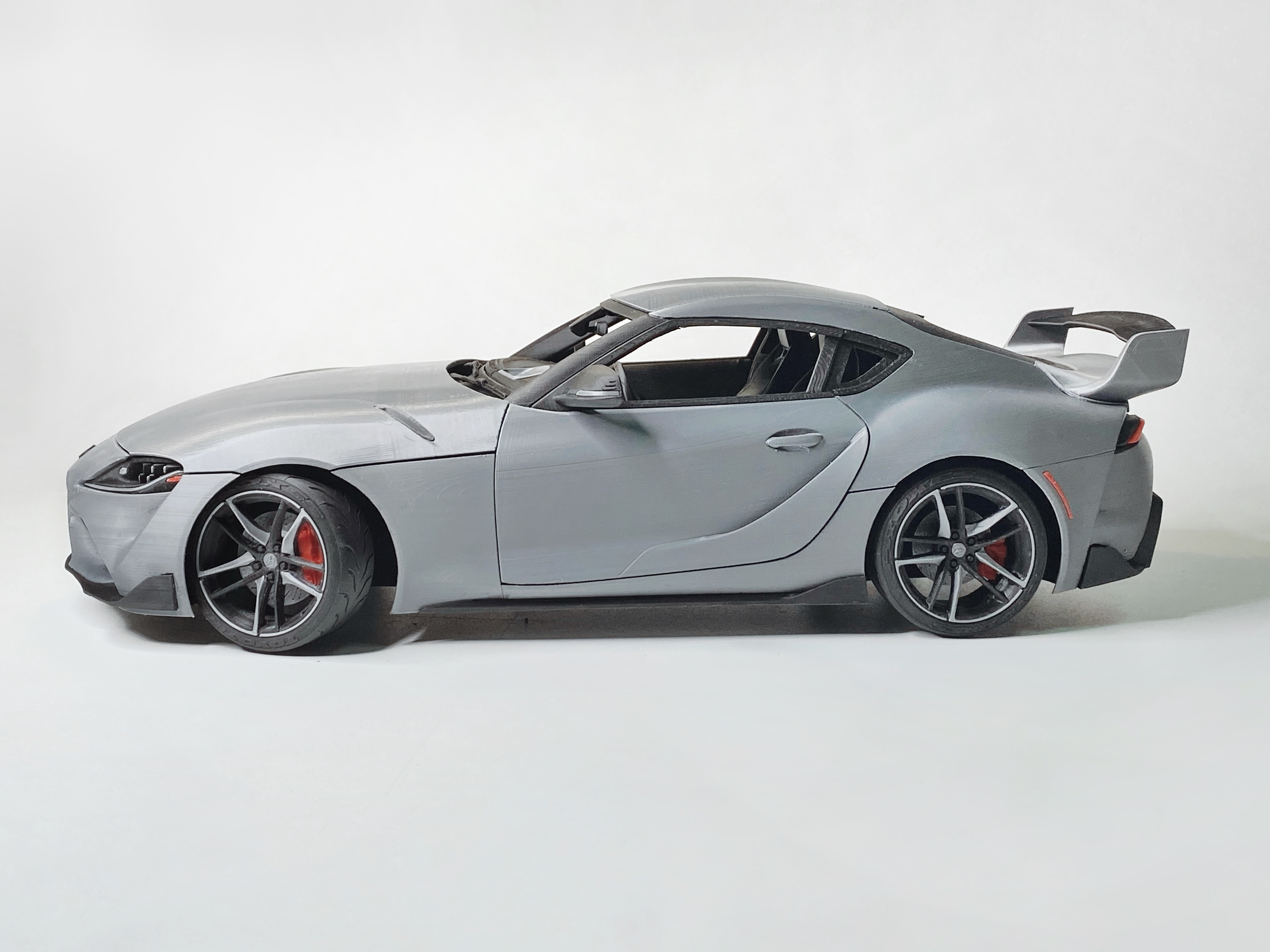 STL file Toyota GR Supra Scale model Full KIT 🚗・3D print model to ...