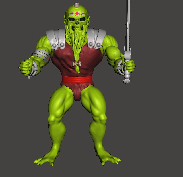 3D file DEMO MAN MOTU ESTILO・3D printing design to download・Cults