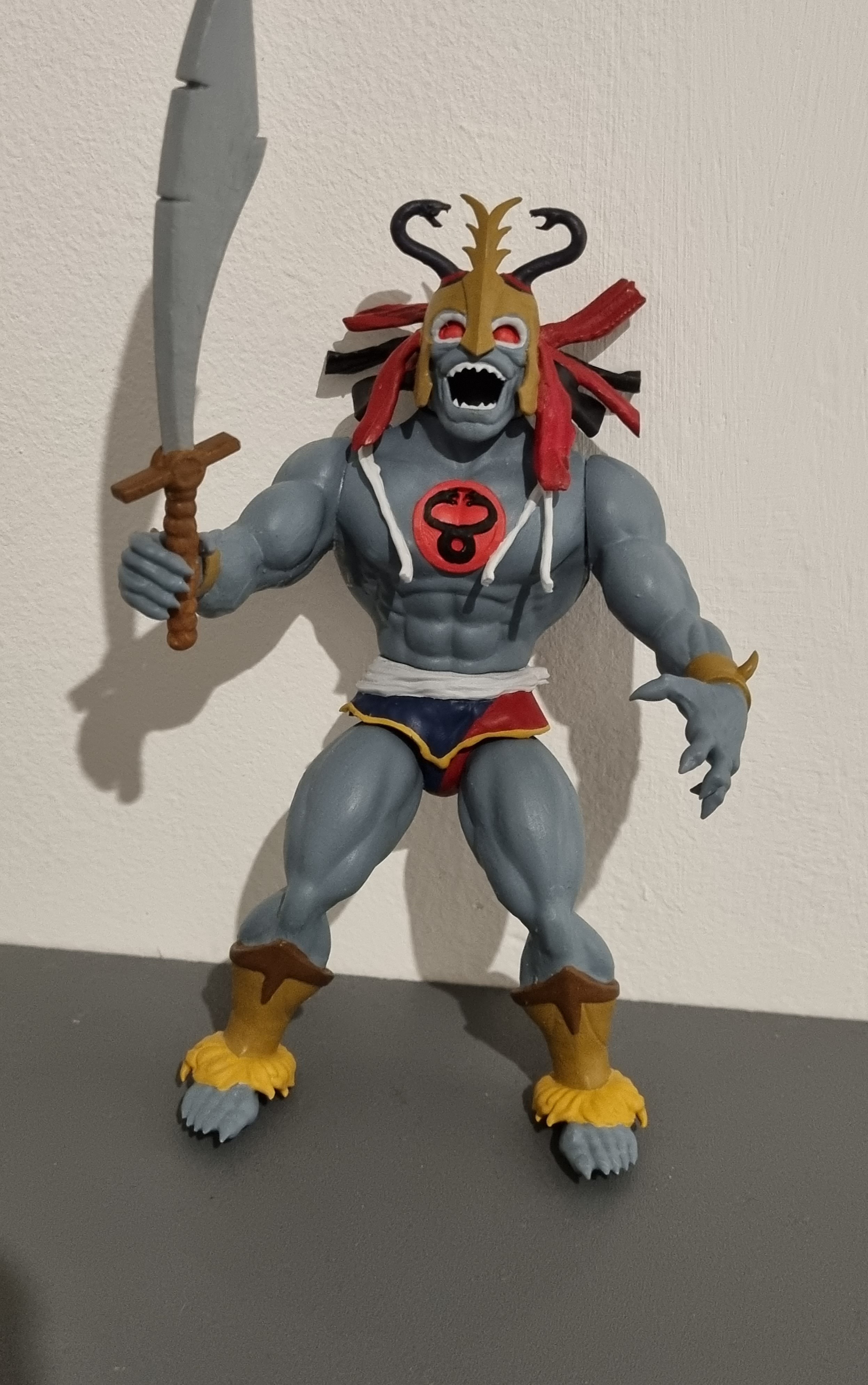 3D file MUMM-RA MOTU BODY HE-MAN・3D printer design to download・Cults