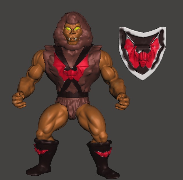3D file GRIZZLOR MOTU STYLE・3D printing model to download・Cults