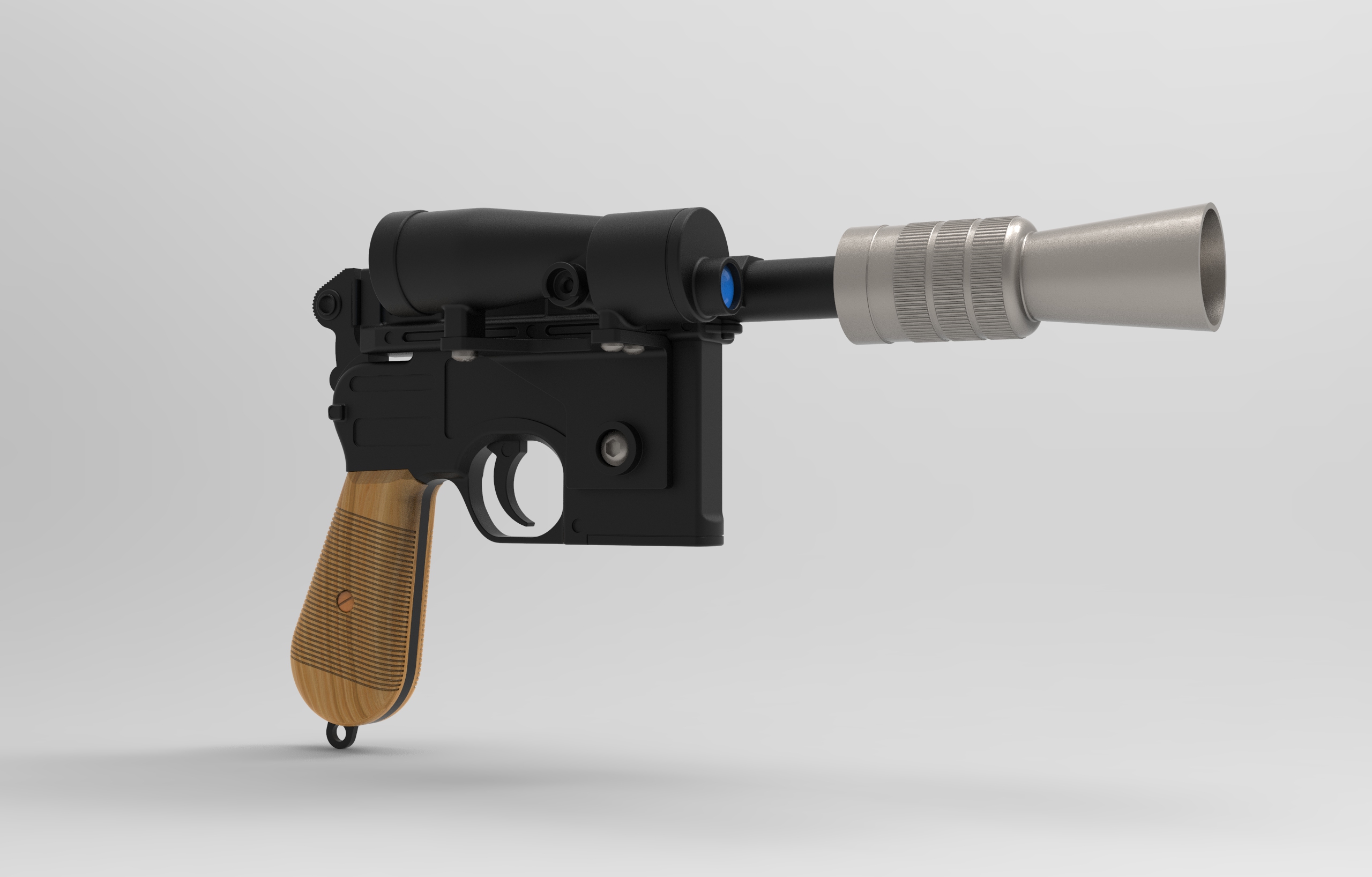 3D file Lukes Blaster DL-44・3D printable model to download・Cults