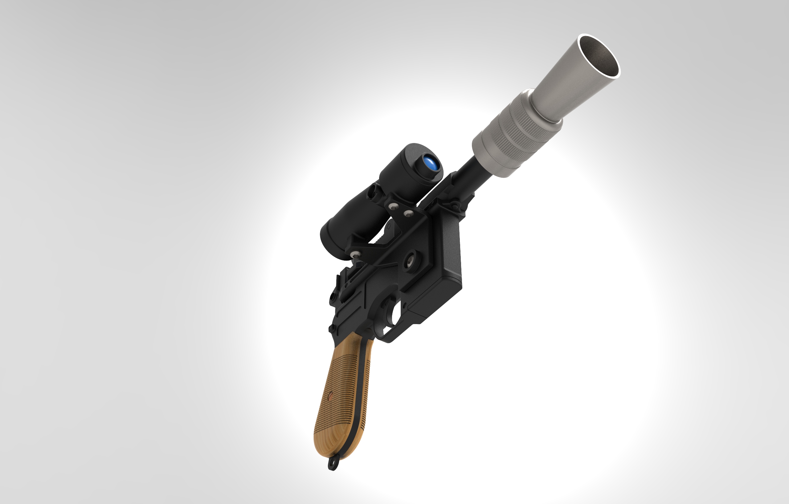 3D file Lukes Blaster DL-44 🔫・3D printable model to download・Cults