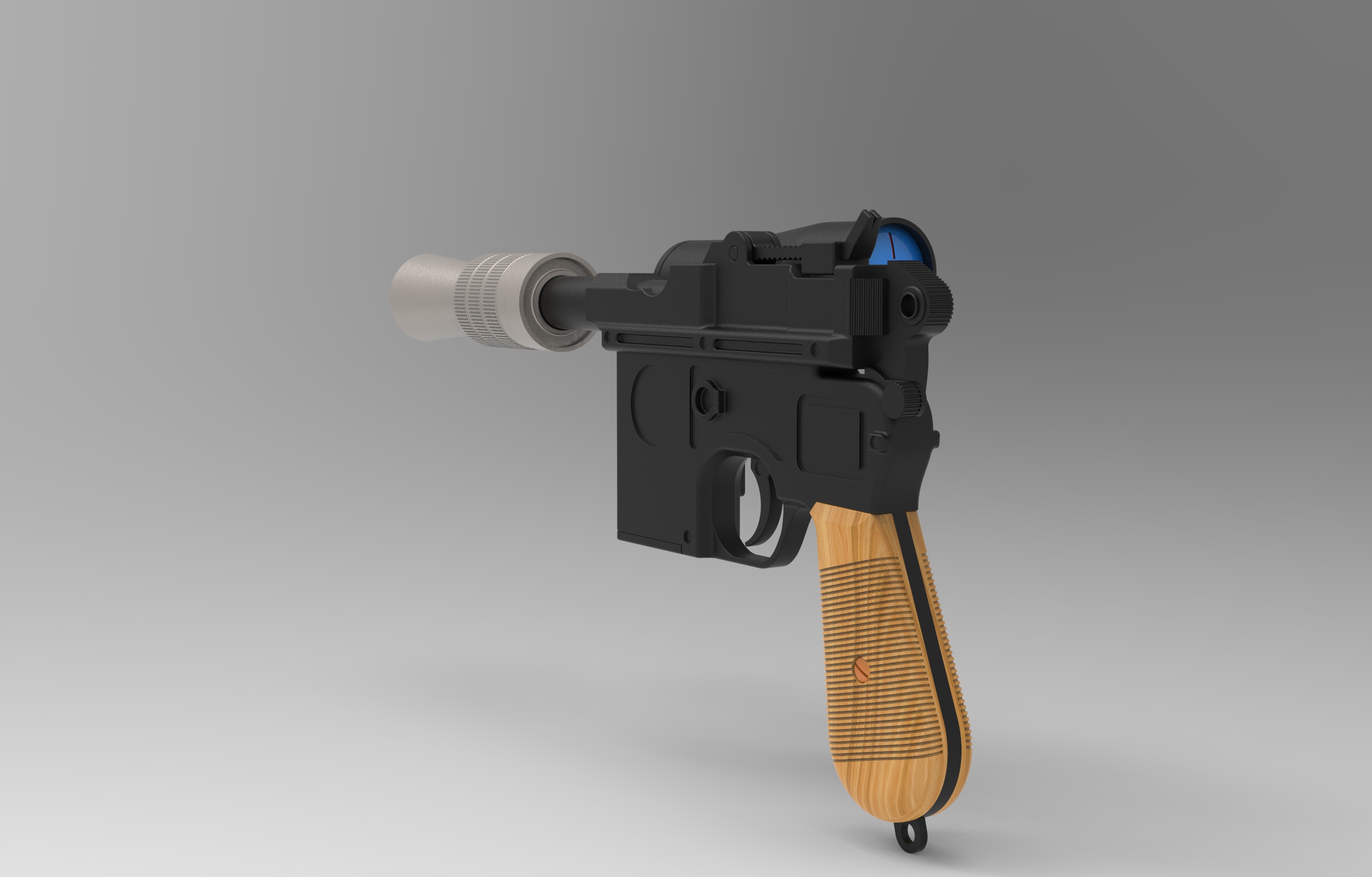 3D file Lukes Blaster DL-44 🔫・3D printable model to download・Cults