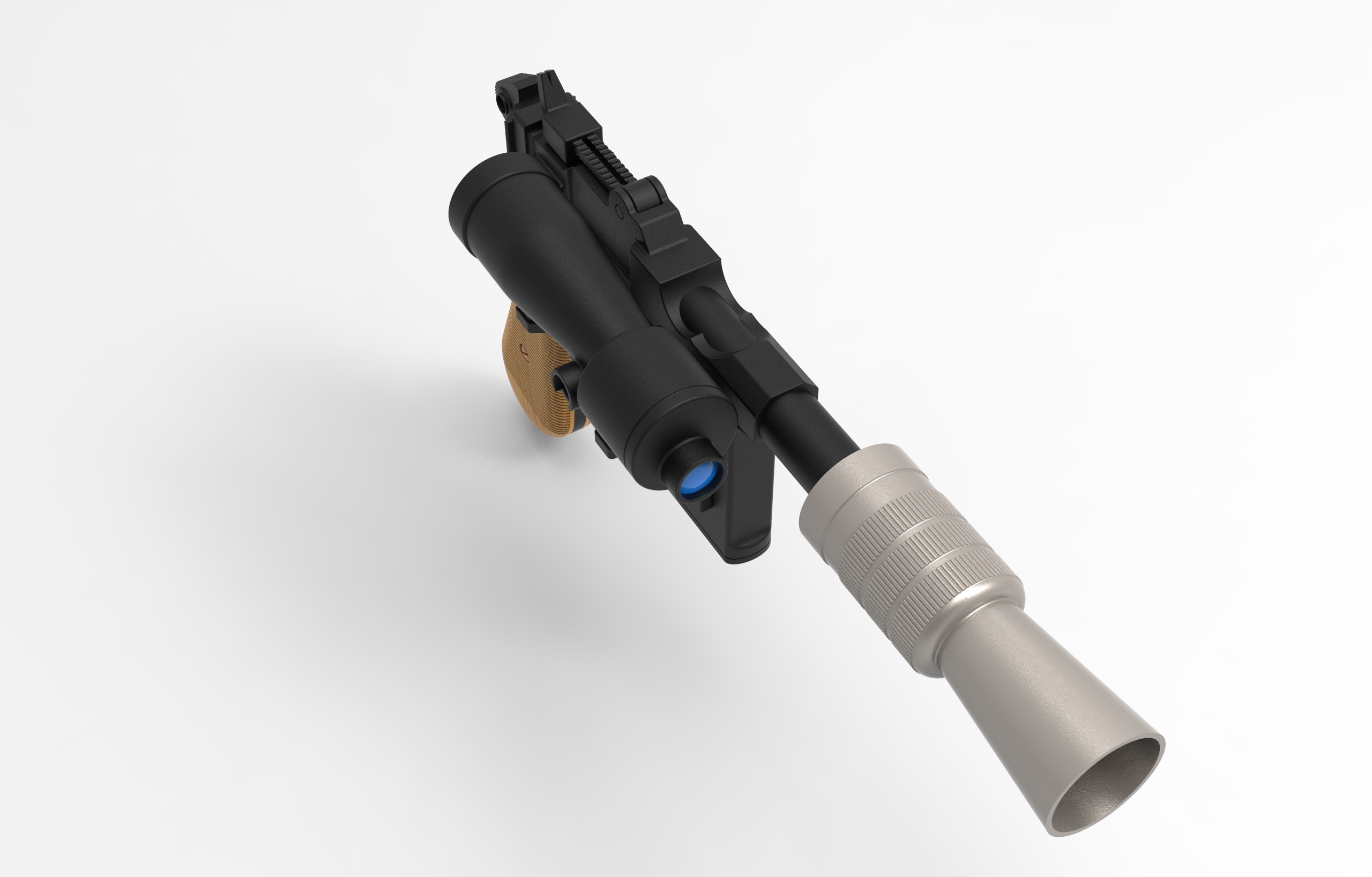 3D file Lukes Blaster DL-44 🔫・3D printable model to download・Cults