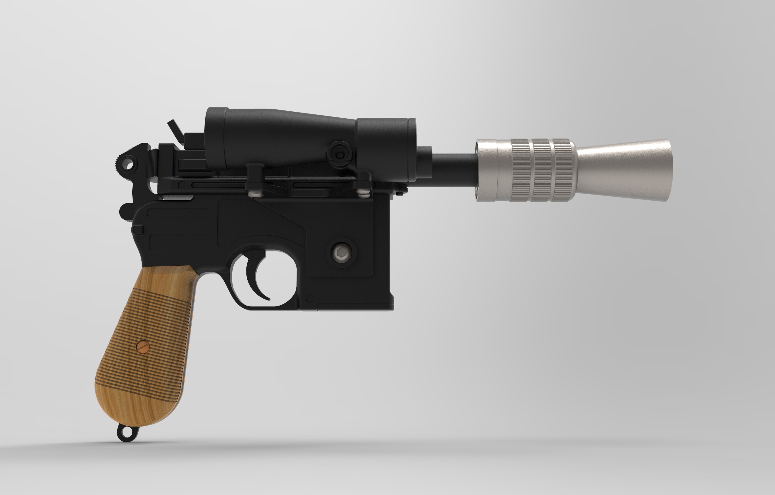 3D file Lukes Blaster DL-44 🔫・3D printable model to download・Cults