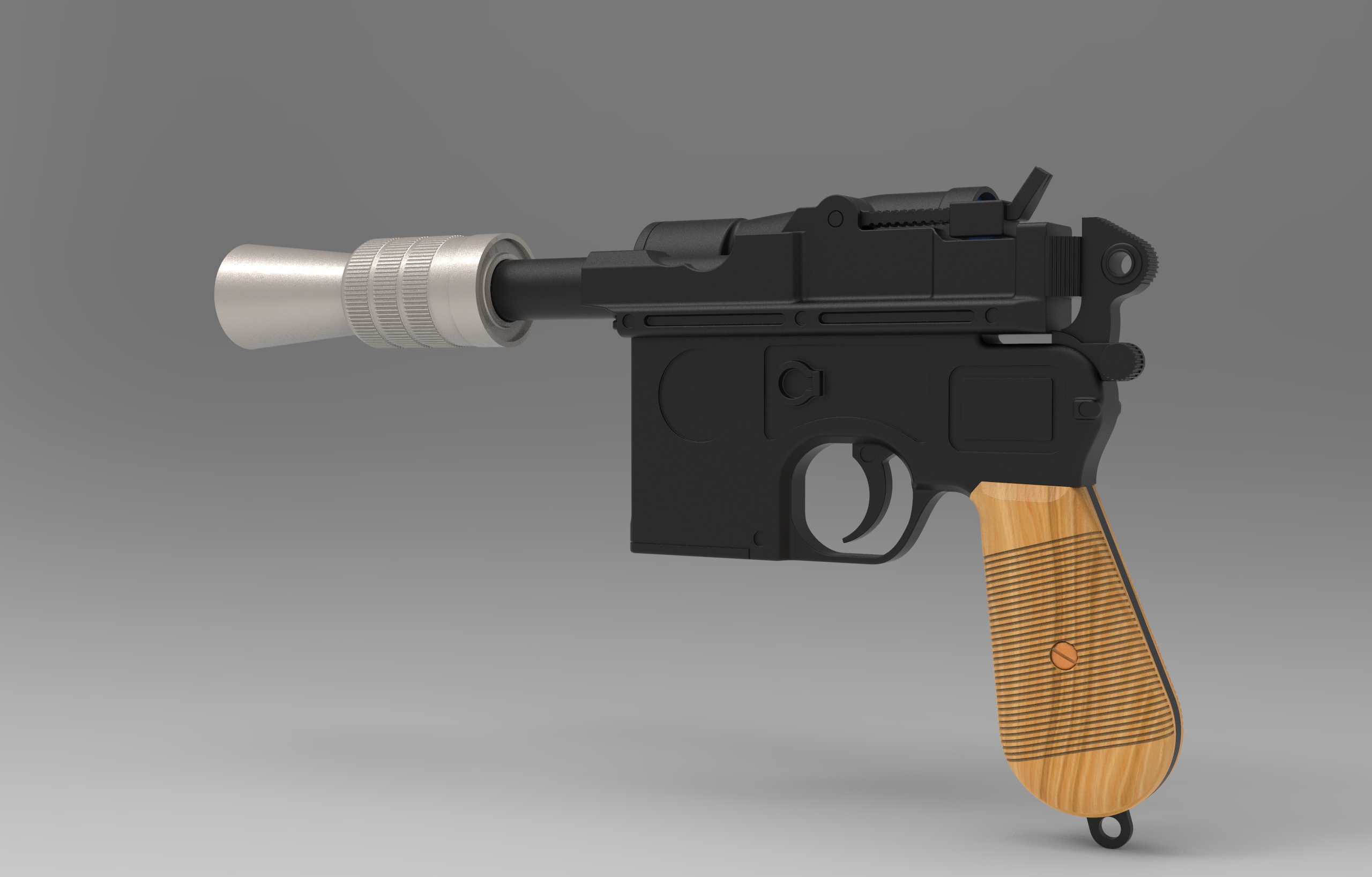 3D file Lukes Blaster DL-44 🔫・3D printable model to download・Cults