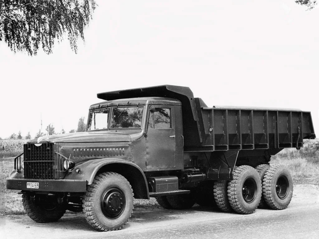 STL file KrAZ-256B is a Soviet heavy mining dump truck and Lead giant ...