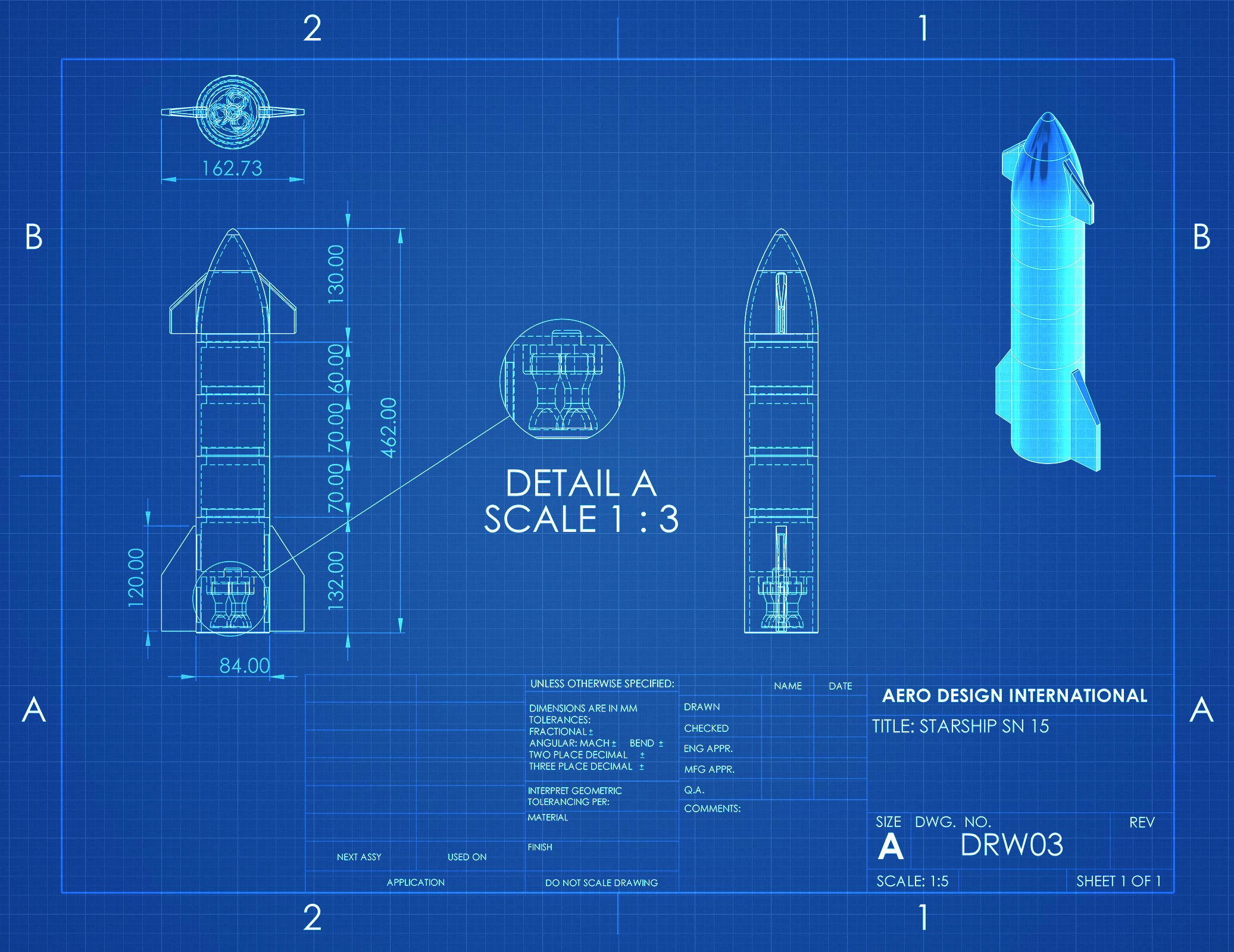 Archivo 3D STARSHIP SN 15・Idea de impresión 3D para descargar・Cults