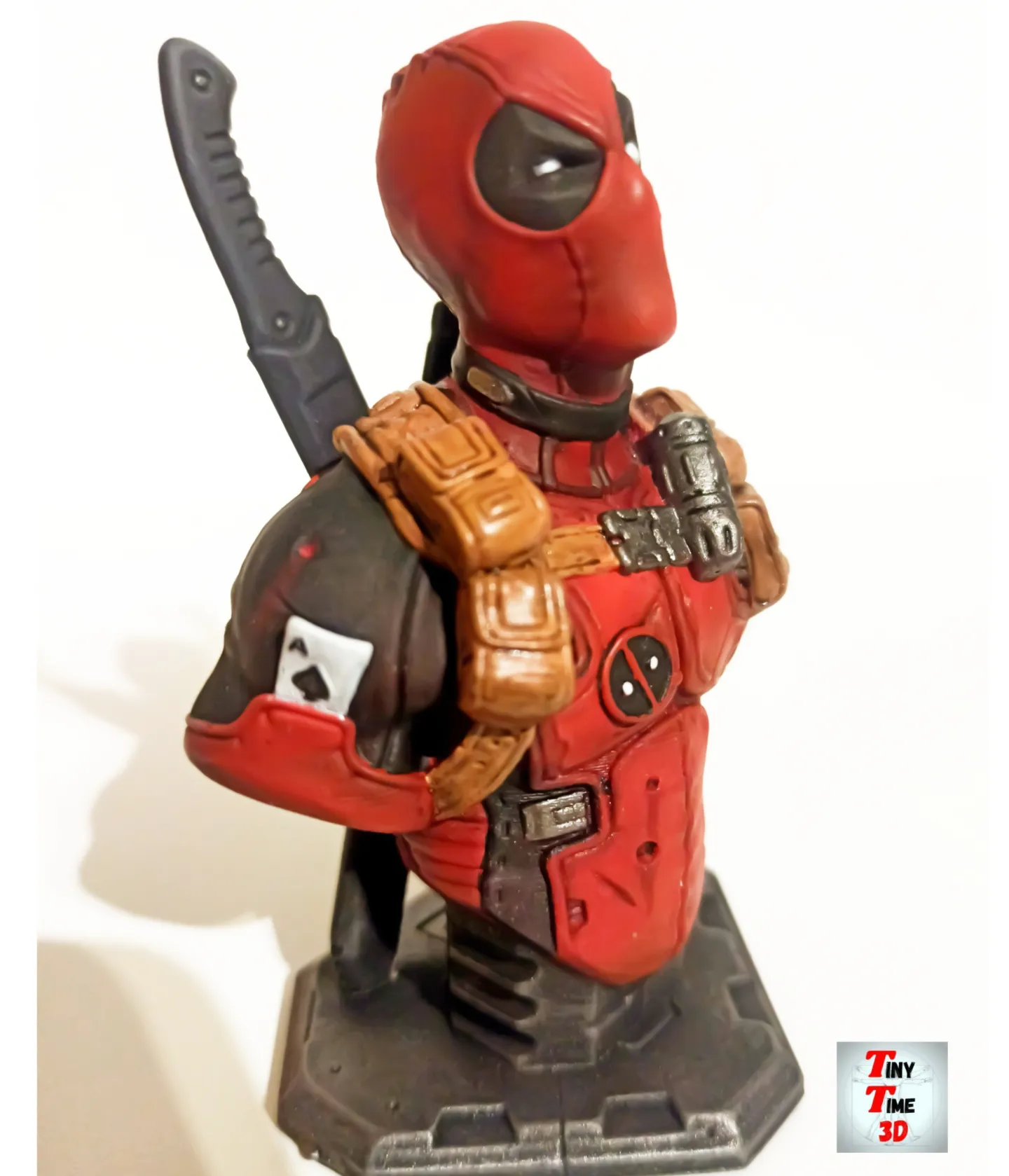 Busto de Deadpool (Edición remasterizada sin soporte) (fan art ...