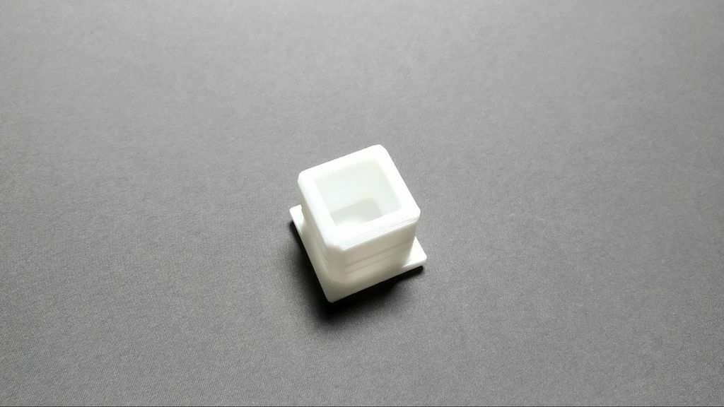 Free 3D file Foot for 25mm square tube・3D printing model to download・Cults