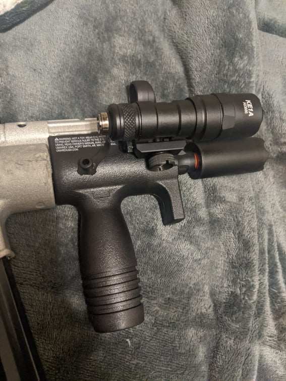 STL file Airsoft MP5K Front sight rail・3D printing idea to download・Cults