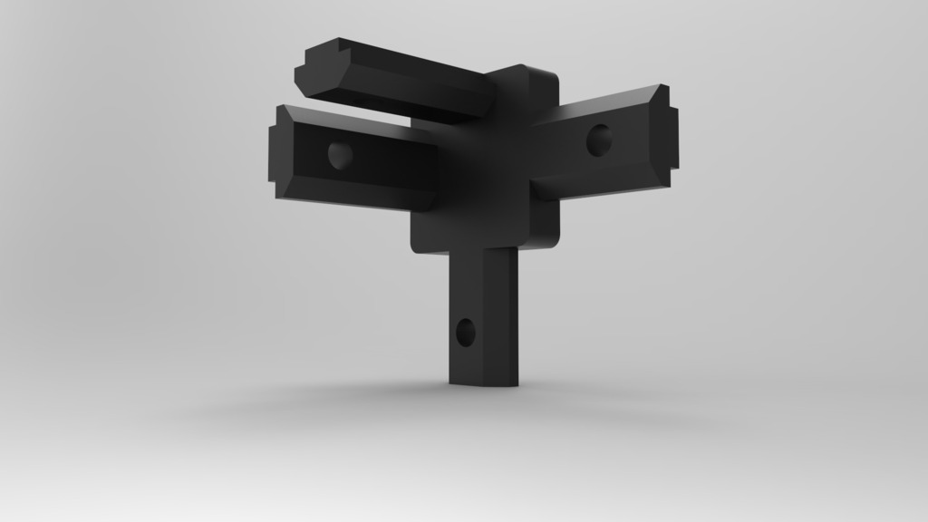 Free STL file 3D Connector for 2020 Aluminium Extrusion・3D printer ...