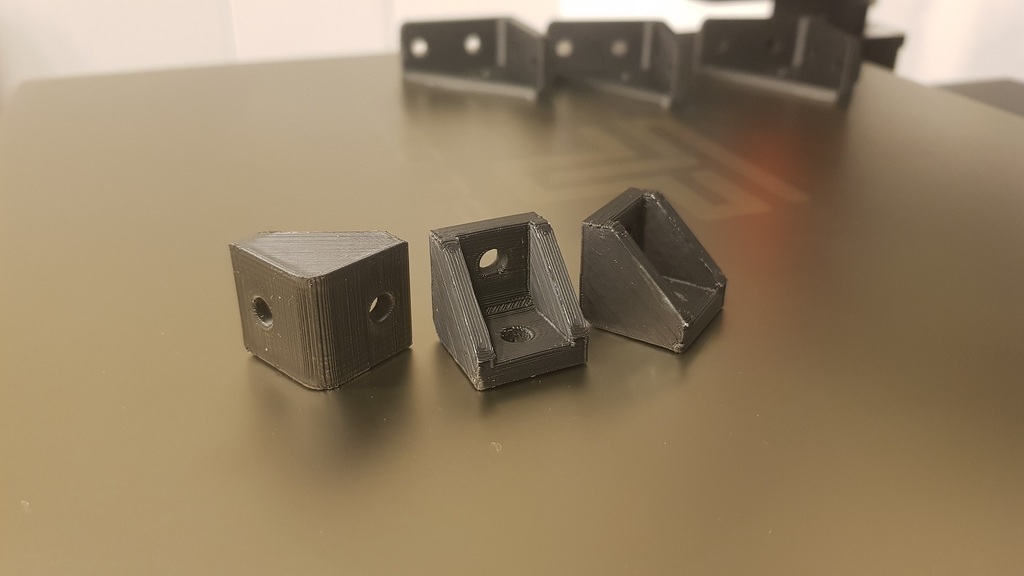 Free 3D file 2020 corner angle・3D printer design to download・Cults