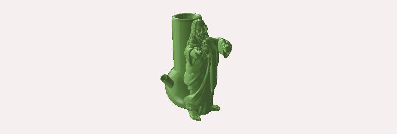 STL file Buddy Christ Bong ️・3D printable design to download・Cults