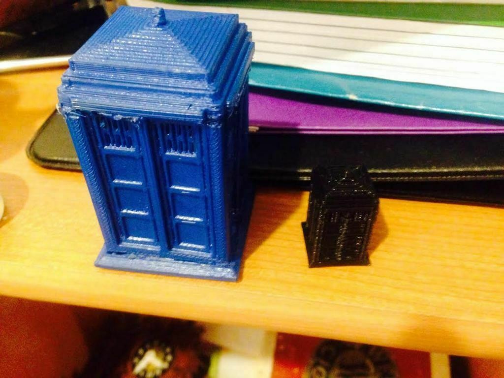 Free STL file Tardis from Doctor Who・3D printer design to download・Cults