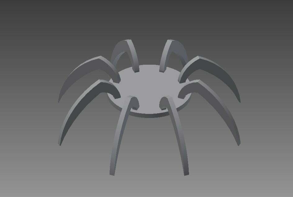 Free STL file Acrylic Spider・3D printing design to download・Cults