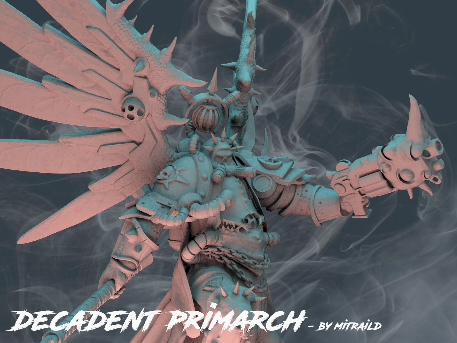 3D file Deacadent Primarch 🎲・3D printer model to download・Cults