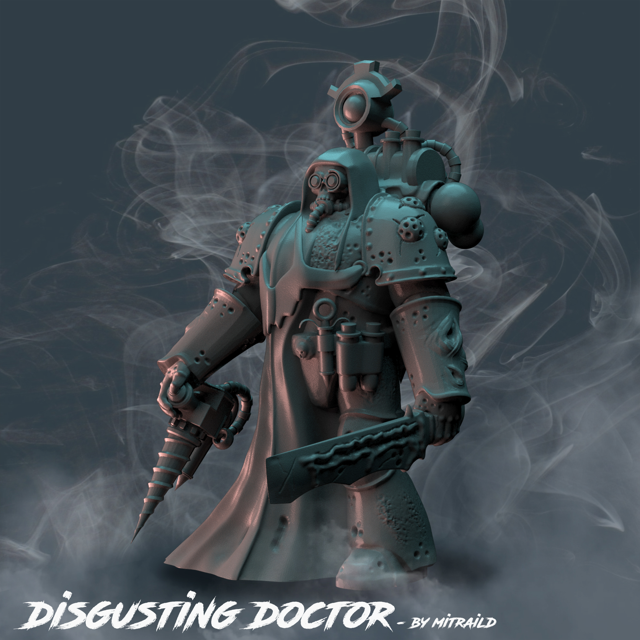 STL file Disgusting Doctor・3D printer design to download・Cults