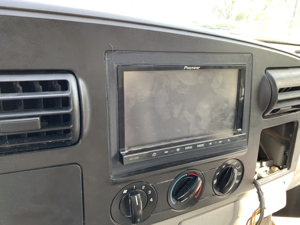 Free 3D file Ford double din bezel・3D printer model to download・Cults
