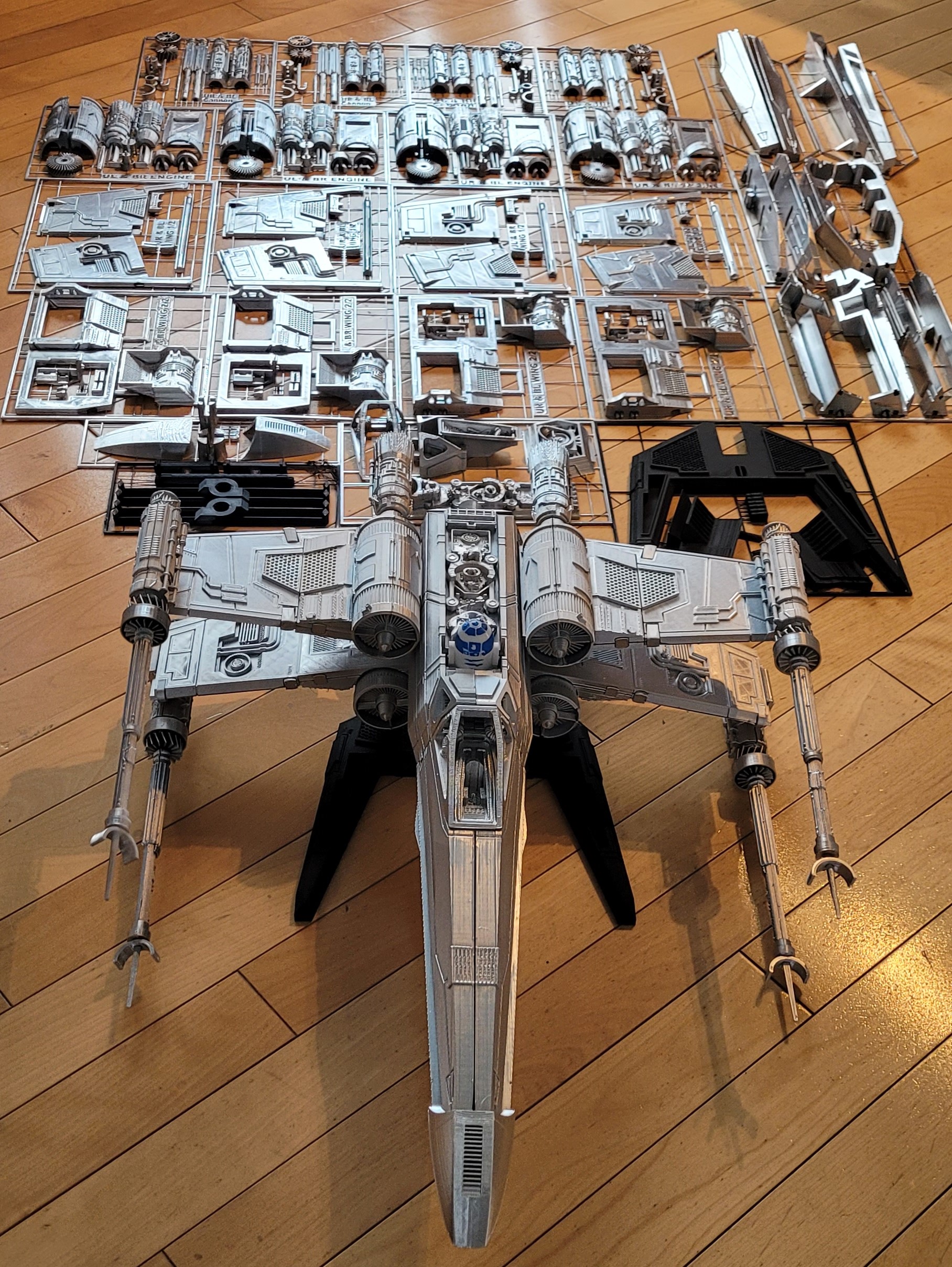 STL file X-WING Model Kit STL files 228 parts・3D printer model to ...