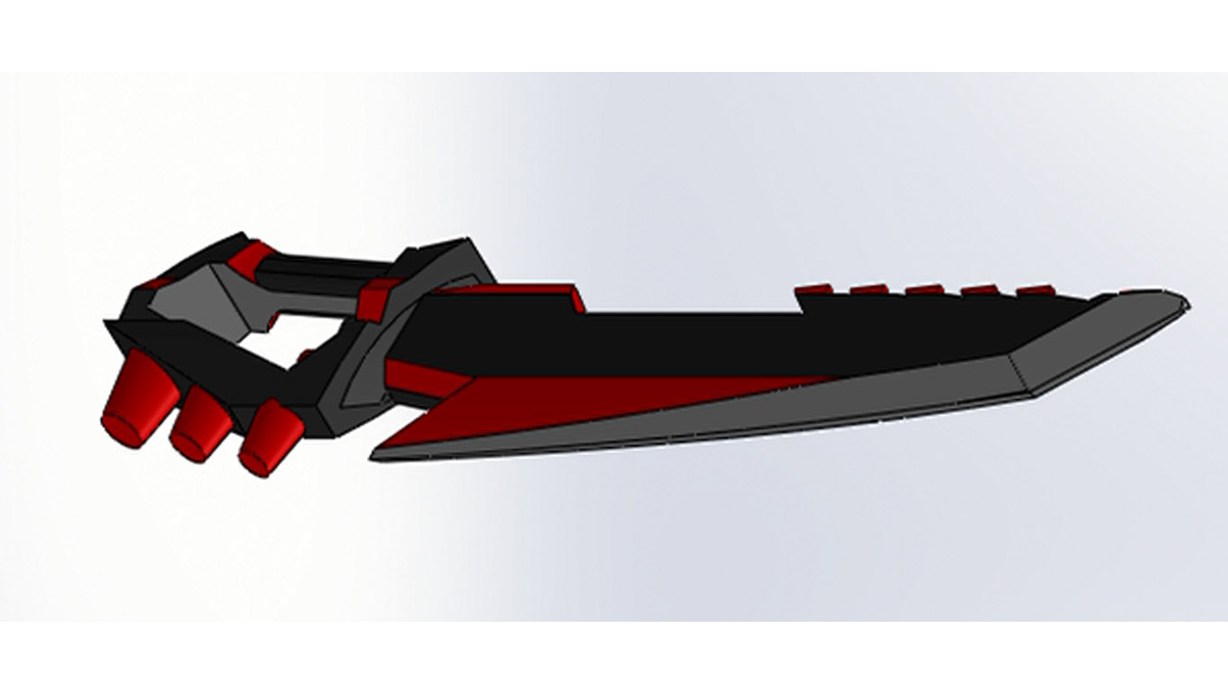 STL file Mecha-Sword・3D printable model to download・Cults