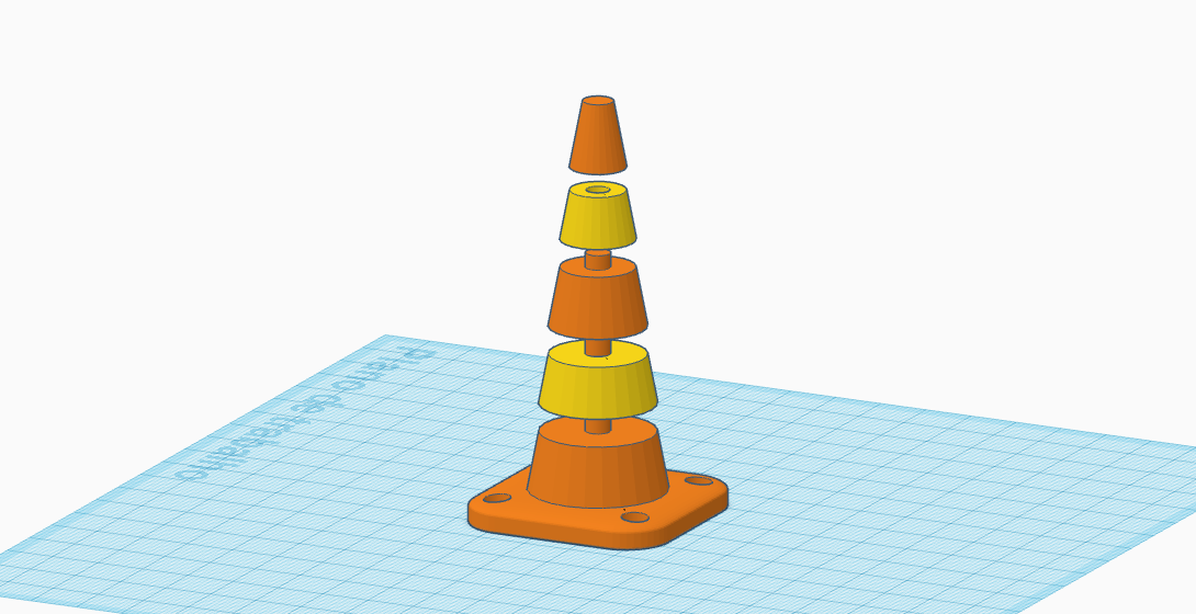 Archivo STL Cono modular 📱・Modelo para descargar y imprimir en 3D・Cults