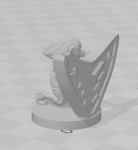 STL file big shield gardna yugioh dungeon dice monsters・Design to ...