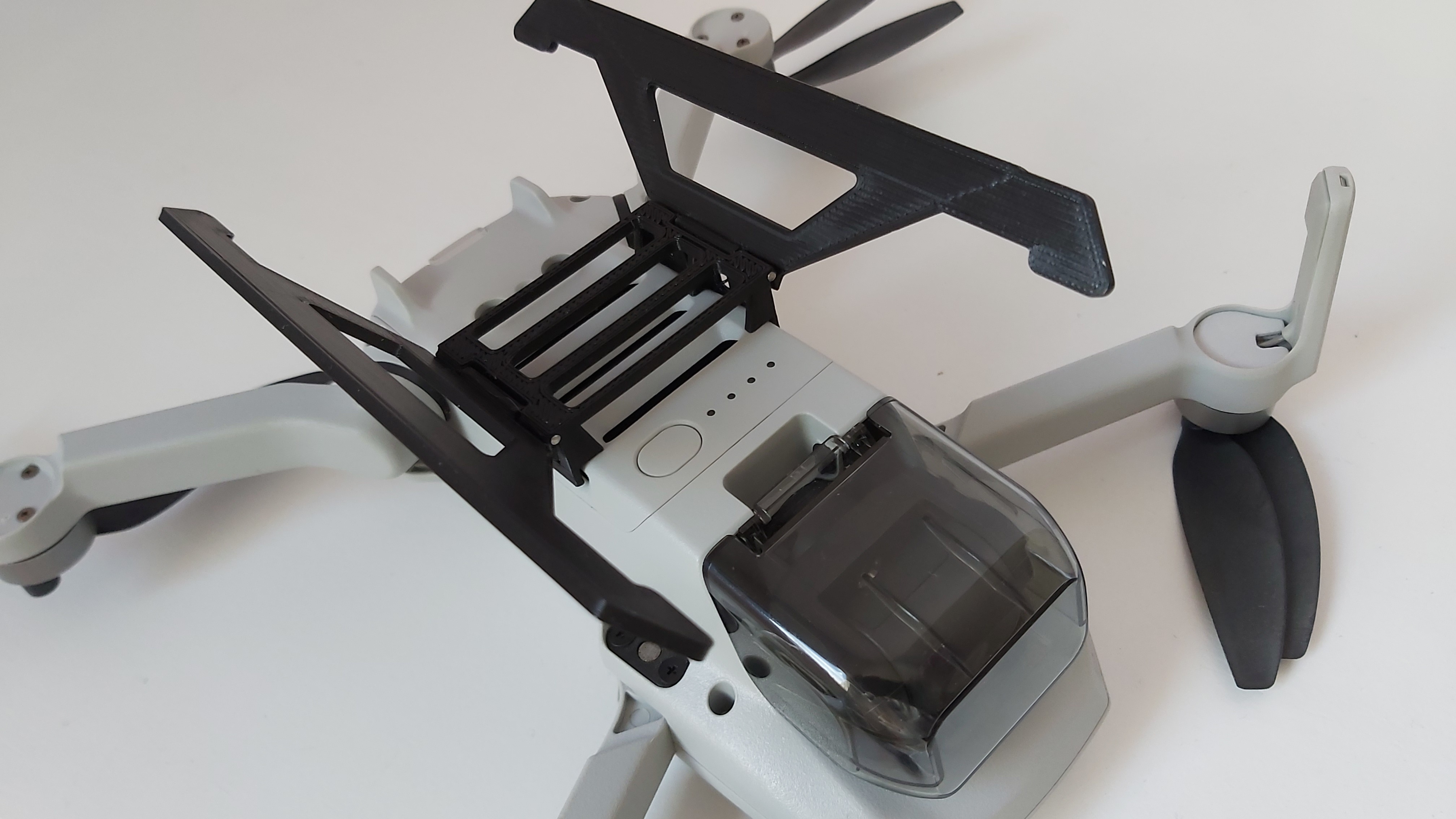 STL file Foldable landing gear for Mavic Mini 1 and Mavic Mini 2 🛬・3D ...