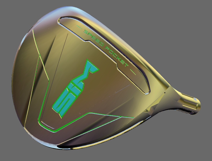 STL file Taylormade SIM 2020・Model to download and 3D print・Cults