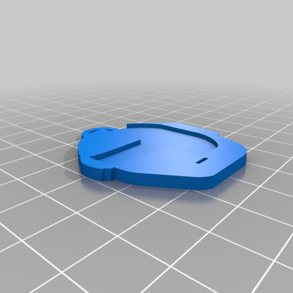 Free STL file Daft Punk Keychain-Porte clef 🔑・3D print design to ...