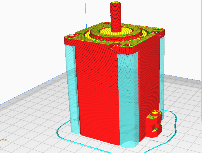 Free STL file Nema 23 Stepper Motor 57BYG250C・3D printable model to ...