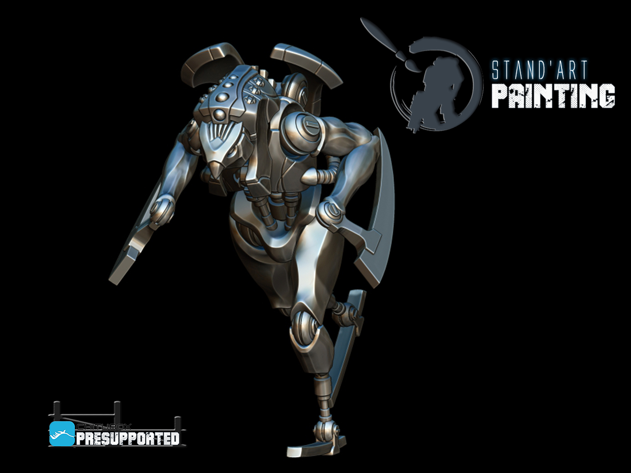 STL file Stalkers (x4) 🎲・Template to download and 3D print・Cults