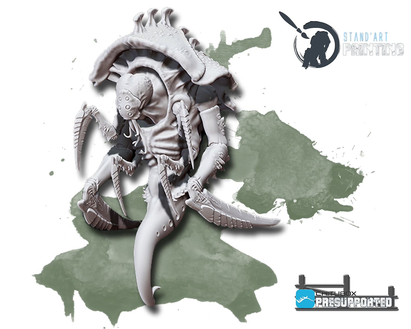 3D file Overmind・3D print design to download・Cults